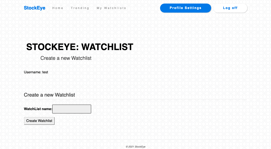StockEye - User Documentation